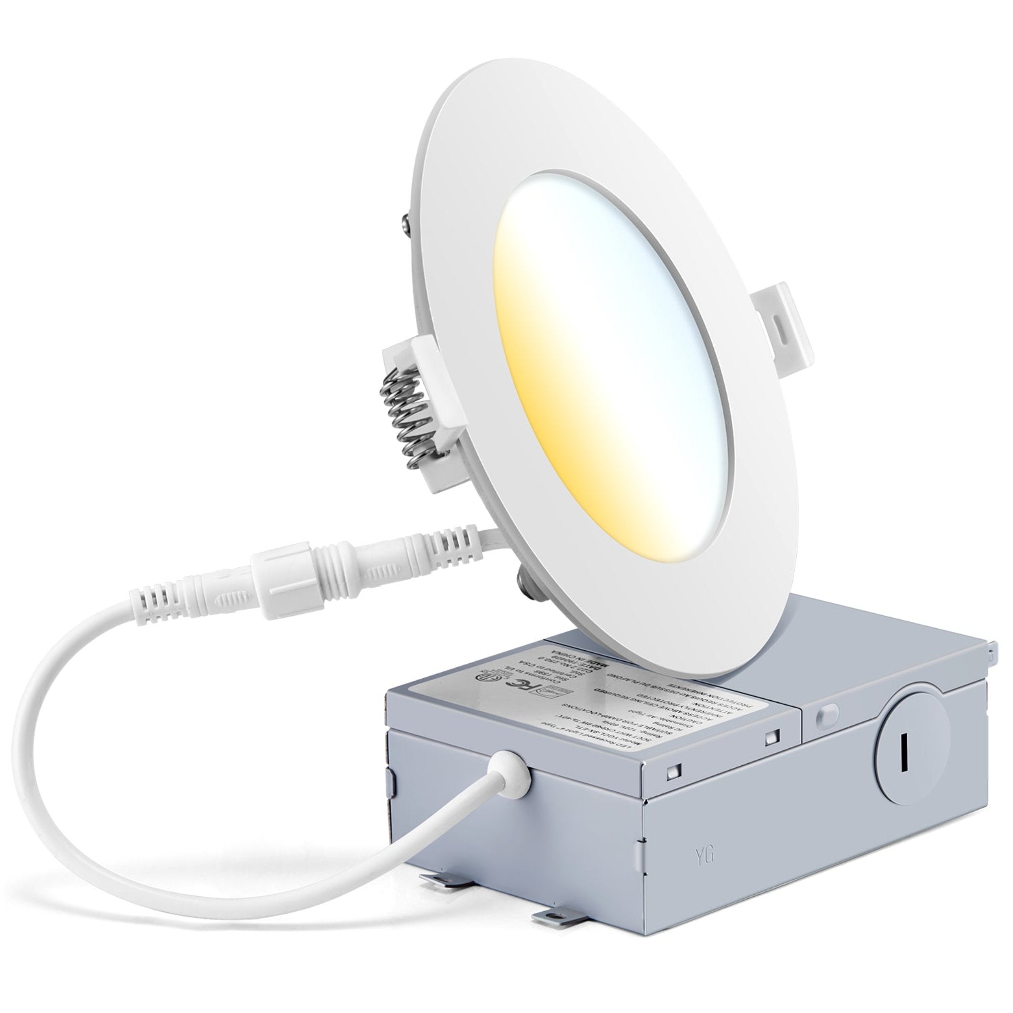 4" Round Slim Panel - 5CCT – Habitech-LED