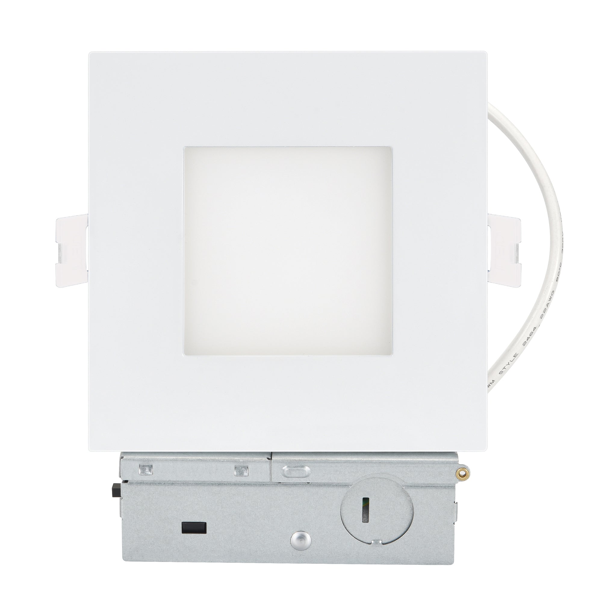 4" Square Slim Panel - 5CCT (White) – Habitech-LED