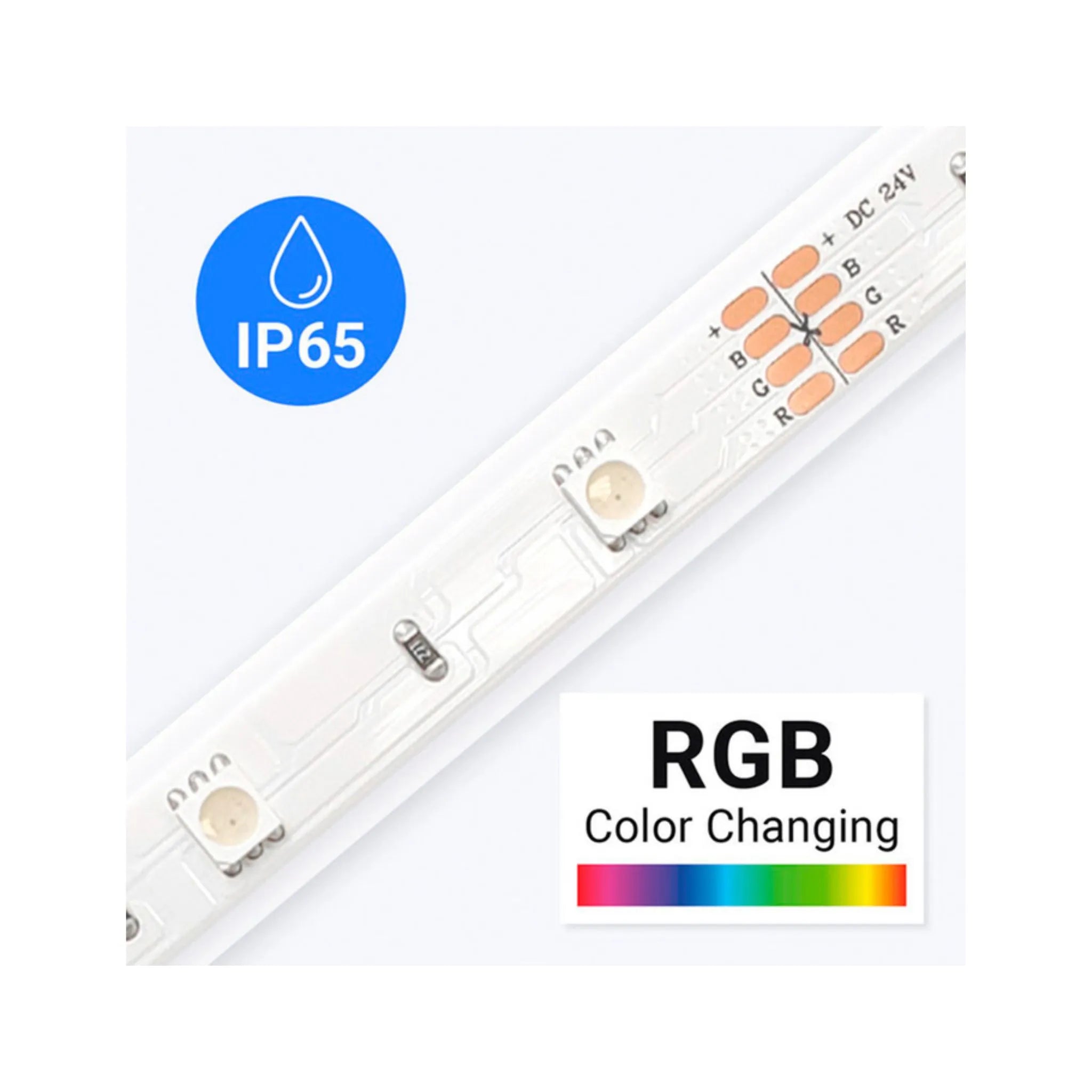 Outdoor RGB Strip Light - 5m/16.4ft roll – Habitech-LED